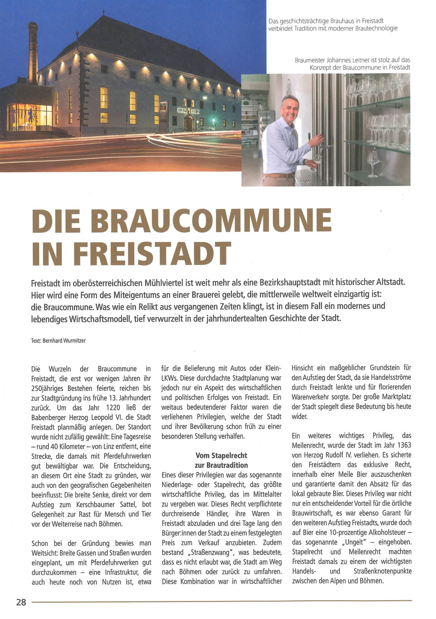 BierIG // Juni 2025 - Freistädter Bier